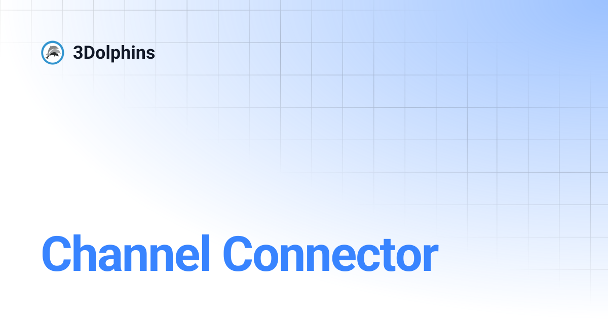 Channel Connector | 3Dolphins